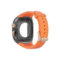 China Eraysun Latest Fullbody Smart Watch Straps 40 45 46 49mm with Case Smart Watch 4-10 SE Rubber Ultra 2 for Apple Watch Strap for sale