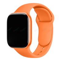 China Silicone Soft Band for Apple Watch 10 Strap 40/44/45/46/49mm Sport Watch Series 11/10/9/8/7/6/5 SE Ultra 2 FKM Watch Bands for sale