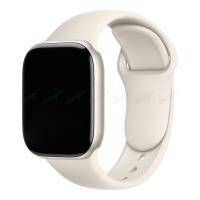 China Silicone Soft Band for Apple Watch 10 Strap 40/44/45/46/49mm Sport Watch Series 11/10/9/8/7/6/5 SE Ultra 2 FKM Watch Bands for sale