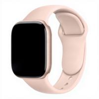 China Silicone Soft Band for Apple Watch 10 Strap 40/44/45/46/49mm Sport Watch Series 11/10/9/8/7/6/5 SE Ultra 2 FKM Watch Bands for sale