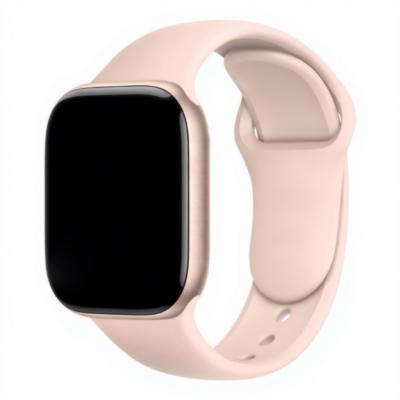 China Silicone Soft Band for Apple Watch 10 Strap 40/44/45/46/49mm Sport Watch Series 11/10/9/8/7/6/5 SE Ultra 2 FKM Watch Bands for sale