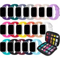 China New Silicone Sport for Apple Watch Ultra 3/2 Series 10 9 8 SE 3 IWatch 11 10 49mm 44mm 45mm 42mm Luxury Watch Bands for sale