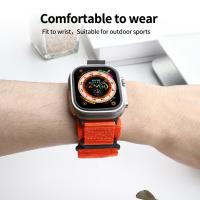 China Eraysun Fashionable Breathable Elastic Nylon Tenacity Sport Watch Straps for Apple Watch Replaceable Fabric Smart Watch Bands for sale