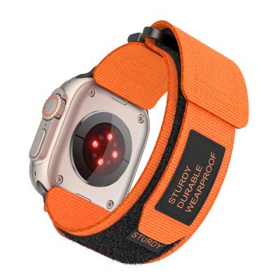 China Eraysun Fashionable Breathable Elastic Nylon Tenacity Sport Watch Straps for Apple Watch Replaceable Fabric Smart Watch Bands for sale