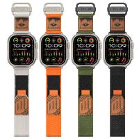 China Eraysun New Fashionable Nylon Smart Watch Band for Watch Ultra 2 42mm/45mm/44mm/49mm 22mm Band Width Pin Buckle for sale
