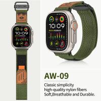 China Eraysun New Fashionable Nylon Smart Watch Band for Watch Ultra 2 42mm/45mm/44mm/49mm 22mm Band Width Pin Buckle for sale
