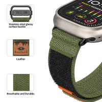 China Eraysun New Fashionable Nylon Smart Watch Band for Watch Ultra 2 42mm/45mm/44mm/49mm 22mm Band Width Pin Buckle for sale