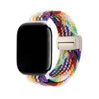 China Nylon Strap for Apple Watch Band Ultra 2 44mm 42mm 46mm 45mm 49mm Series 11/10/9/8/7/6 SE Magnetic Buckle Watch Bands for sale
