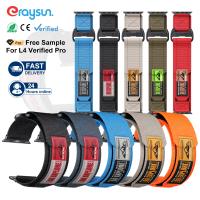 China Eraysun Nylon Elastic Watch Strap I Watch 7/8/9/10 Ultra 2 Sport Comfortable Fabric Strap 42/44/45/46/49mm for Apple Watch Bands for sale