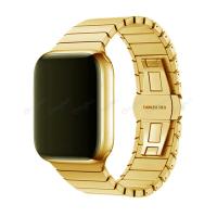 China Eraysun Stainless Steel Link for Apple Watch Band Series SE 7 8 9 10 Butterfly Ultra 1 2 49mm 42mm 44mm 40mm Metal Watch Strap for sale