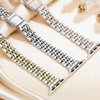 China PVD Coated Metal Watch Band for Apple Watch Ultra 3 2 Series 11 10 9 Se 3 2 46mm 49mm Stainless Steel Silver Link Bracelet for sale
