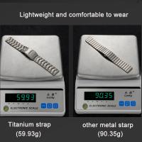 China Eraysun Titanium Watch Strap Ultra 2 I Watch 8/9/10 Custom Breathable Adjustable Metal Luxury 42/44/45/49mm for Apple Watch Band for sale