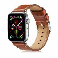 China Eraysun Leather Watch Straps Genuine Italian Frosted Leather Straps Crazy Horse Vintage Band First Layer Sports for Watch Band for sale
