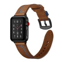 China ERaysun for Watch Band Leather Loop for Series 1/2/3/4 38/42mm 40mm 44mm 3 Colors Available for sale