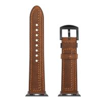 China ERaysun for Watch Band Leather Loop for Series 1/2/3/4 38/42mm 40mm 44mm 3 Colors Available for sale