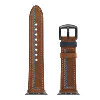 China ERaysun for Watch Band Leather Loop for Series 1/2/3/4 38/42mm 40mm 44mm 3 Colors Available for sale