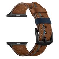 China ERaysun for Watch Band Leather Loop for Series 1/2/3/4 38/42mm 40mm 44mm 3 Colors Available for sale