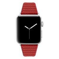 China Nail Line Genuine Leather Strap for Apple Watch Band Series 4 3 2 1 Replacement Wristband for sale
