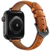 China Bracelet Watchband for IWatch 1/2/3 42mm 38mm Slim Leather Bands Women Girl Strap for Apple Watch Series 7 6 5 4 SE 44mm 40mm for sale