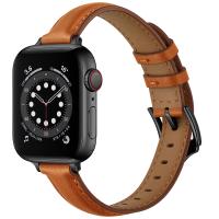 China Bracelet Watchband for IWatch 1/2/3 42mm 38mm Slim Leather Bands Women Girl Strap for Apple Watch Series 7 6 5 4 SE 44mm 40mm for sale