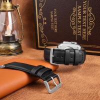 China Eraysun Luxury Adjustable Leather Wristband for Watch Ultra 2 & Multiple Models-High Quality Men's Watch Band for sale