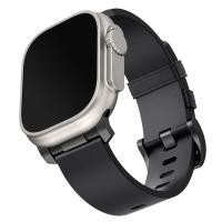 China Genuine Luxury Mens Watches Leather Band for Apple 38/42/49mm Vintage IWatch 11/10/9/8 Strap Leather Watch Bands for sale