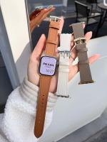 China Eraysun Leather Watch Straps Leather Vintage Wrist Smart Strap Genuine Leather Watch Band for Apple Watch Bands 38mm 42mm for sale