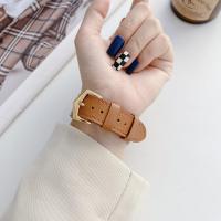 China Eraysun Leather Watch Straps Leather Vintage Wrist Smart Strap Genuine Leather Watch Band for Apple Watch Bands 38mm 42mm for sale