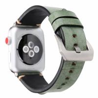 China Genuine Leather 3D Pattern Watch Band Strap for Apple Watch 1 2 3  4 38mm / 40mm 42mm / 44mm for sale