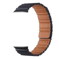 China Vintage Leather for Apple Watch Strap 42/44/45/49mm Magnetic Loop Band I Watch Series 7 8 9 10 11 Ultra 2 for Apple Watch Bands for sale