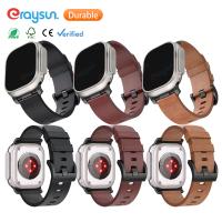China Luxury Leather for Apple Watch Band Alphine Series 10 9 8 42mm 44mm 45mm 49mm Ultra 2 1Best Solid Genuine Leather Watch Strap for sale