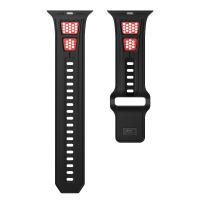 China FKM Rubber Watch Strap Ultra 1 2 3 42/44/45/49mm Fluoroelastomer Silicone Sport I Watch Straps 8/9/10/11 for Apple Watch Bands for sale