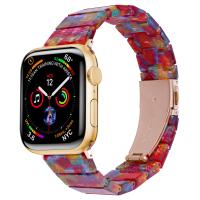 China Single Bead Resin Watch Band Strap for Apple Watch Series Ultra 8 49mm 7 6 for sale