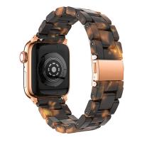 China Tortoise Shell Resin Band Strap Replacement for Apple Watch Series 1 2 3 4 for sale