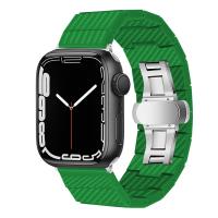 China Carbon Fiber Strap for Apple Watch Band 44mm 42mm 41mm 45mm 40mm 38mm Lightweight Link Belt Bracelet IWatch Series 5 4 3 6 SE 7 for sale
