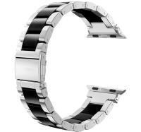 China ERaysun Stainless Steel Ceramic Strap Watchband for Watch 5 4 3 2 1 (38-44mm) Luxury Men Women for sale