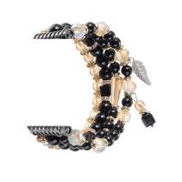 China Luxury Acrylic Glass for Apple Watch Band Bracelet IWatch 11/10/9/8/7 Boho Beads 42/44/45/49mm Women Ultra 3/2 Watch Strap for sale