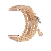 China Luxury Acrylic Glass for Apple Watch Band Bracelet IWatch 11/10/9/8/7 Boho Beads 42/44/45/49mm Women Ultra 3/2 Watch Strap for sale