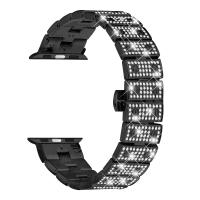 China Luxury Diamond Wristband 42/44/45/46/49mm Metal Stainless Steel for Apple Watch 7/8/9/10/11 Ultra 2  Watch Bands for sale