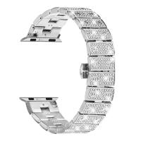 China Luxury Diamond Wristband 42/44/45/46/49mm Metal Stainless Steel for Apple Watch 7/8/9/10/11 Ultra 2  Watch Bands for sale