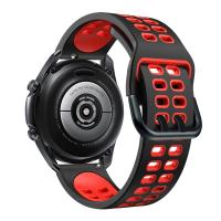 China Silicone 22MM Wristbands for Samsung Galaxy Watch 46mm Gear S3 Classic/Frontier Galaxy Watch 3 45mm Bracelet for Huawei GT Strap for sale