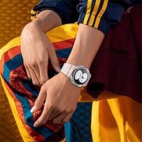 China Luxury Transparent Strap + Case for for Watch 5 4 40mm 44mm TPU + Stainless Steel Sport Band Soft Bracelet Watchband for sale