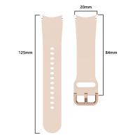 China Eraysun Official Flat Buckle Square Buckle Silicone Watch Band for for Watch 5 4 14g/16g for sale