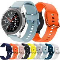 China Eraysun 20mm Universal Silicone Watch Strap for Samsung Galaxy Watch /Amazfit Stratos 2 2S Smart Watch Band Soft Bracelet for sale