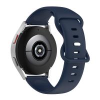 China Eraysun Luxury 20MM Butterfly Buckle Silicone Watchband for for Watch 4 40MM 44MM for sale