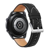 China Eraysun Genuine Leather Watch Bands for Samsung Galaxy Watch 3 41/45mm Replacement Fashion Wristband for sale