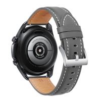 China Eraysun Genuine Leather Watch Bands for Samsung Galaxy Watch 3 41/45mm Replacement Fashion Wristband for sale