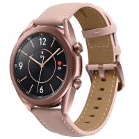 China Eraysun Genuine Leather Watch Bands for Samsung Galaxy Watch 3 41/45mm Replacement Fashion Wristband for sale
