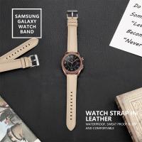 China Eraysun New Arrival Original Leather Strap Watch Band for Samsung Galaxy Watch 3 41mm 45mm for sale