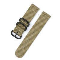 China Eraysun Woven Nylon 22mm Band Adjustable Replacement Sport Strap With Metal Buckle for Samsung Galaxy Watch 46mm Gear S3 Classic for sale